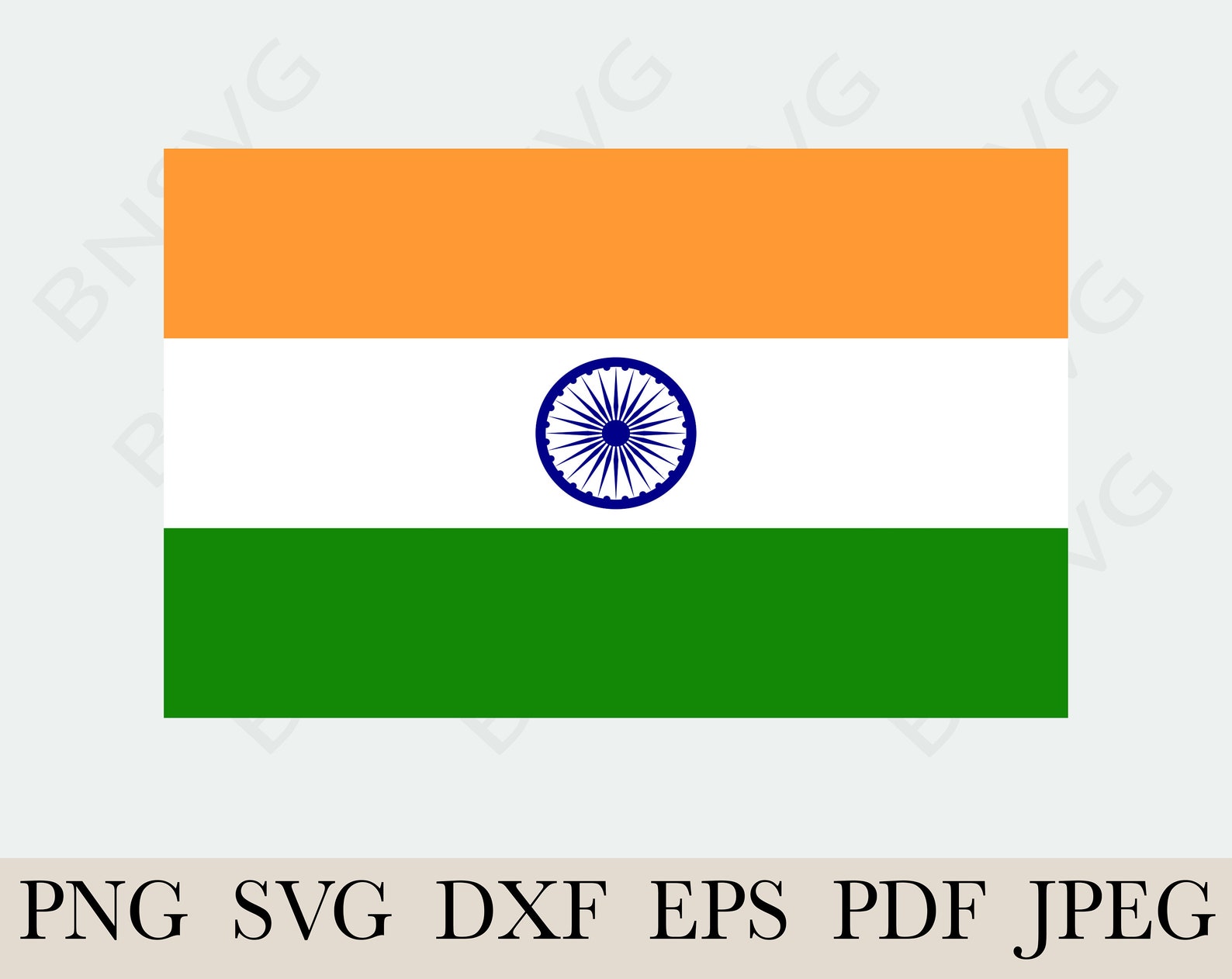 India Flag SVG, India National Banner Flag ,cutting File EPS, Layered ...