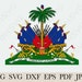 Republic of Haiti Flag SVG, Coat of Arms of Haiti National Banner Flag ...