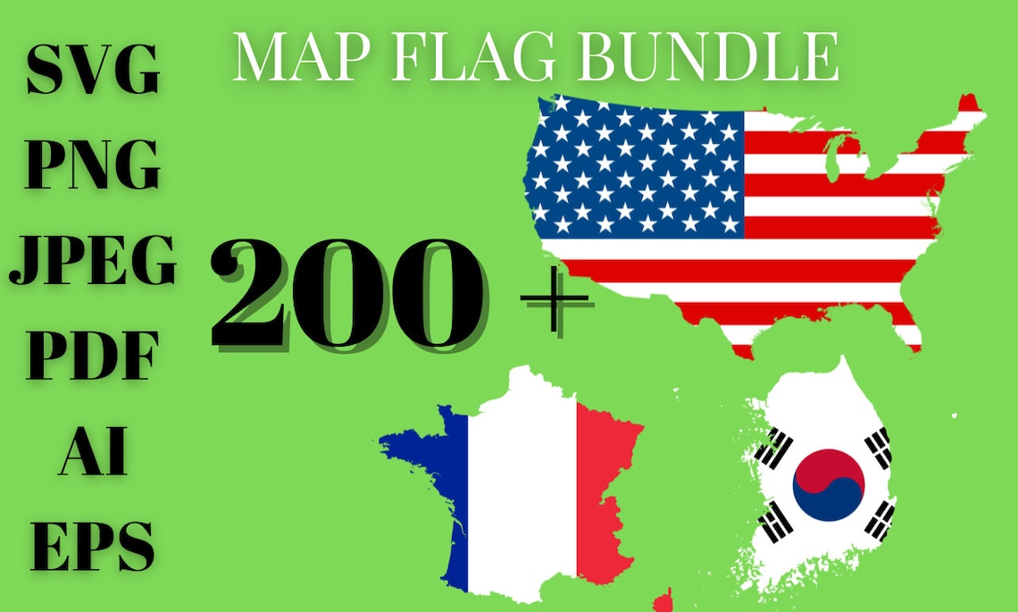 World Country Map Flags SVG - Countries Flag SVG, All National Map ...