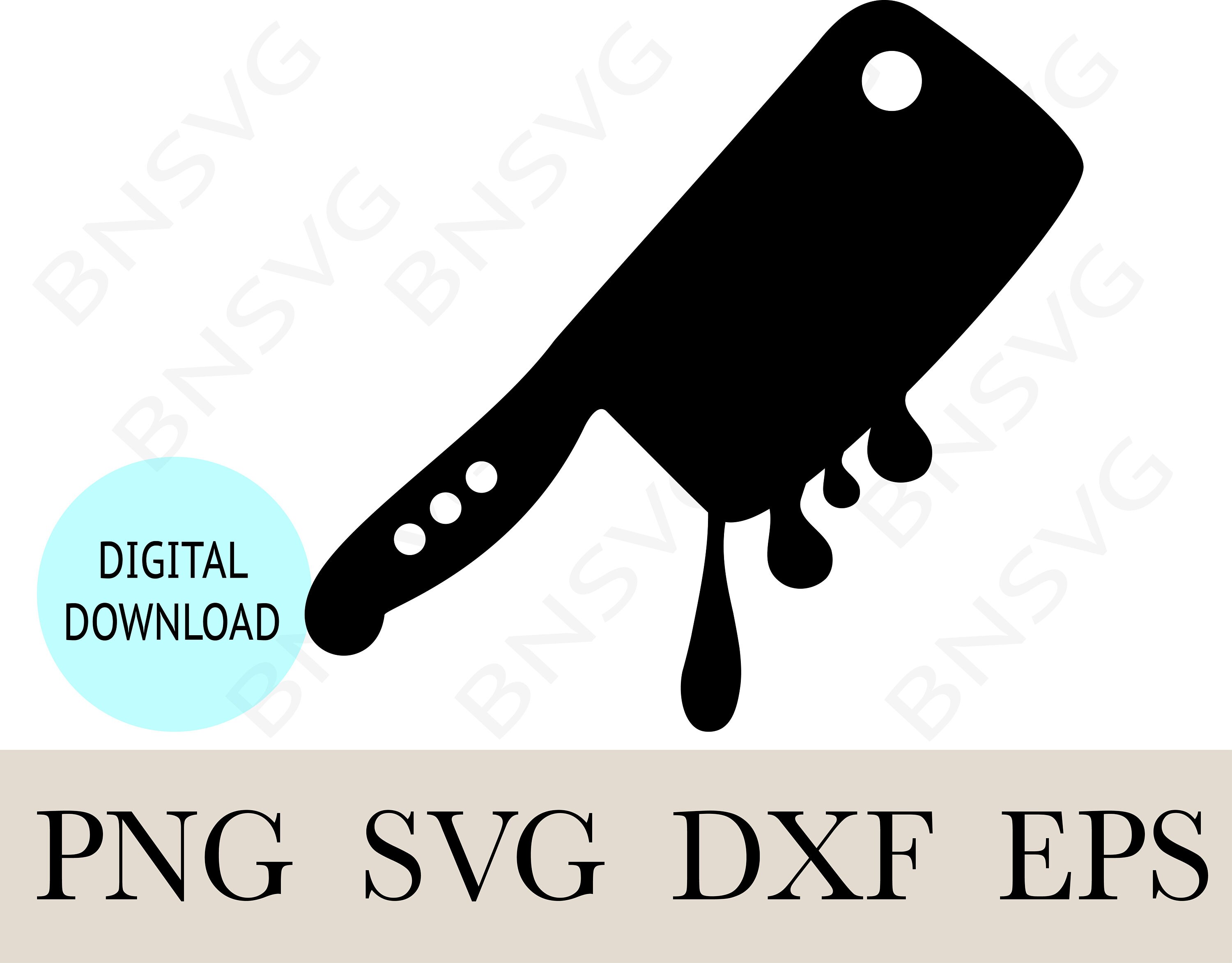 Halloween Butcher Knife SVG, Halloween Butcher Knife Image,eps,cut ...