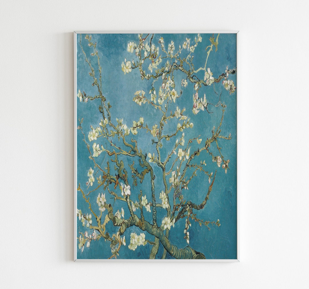 Vincent Van Gogh's Almond Blossom (1890), Van Gogh Printable, Vintage ...