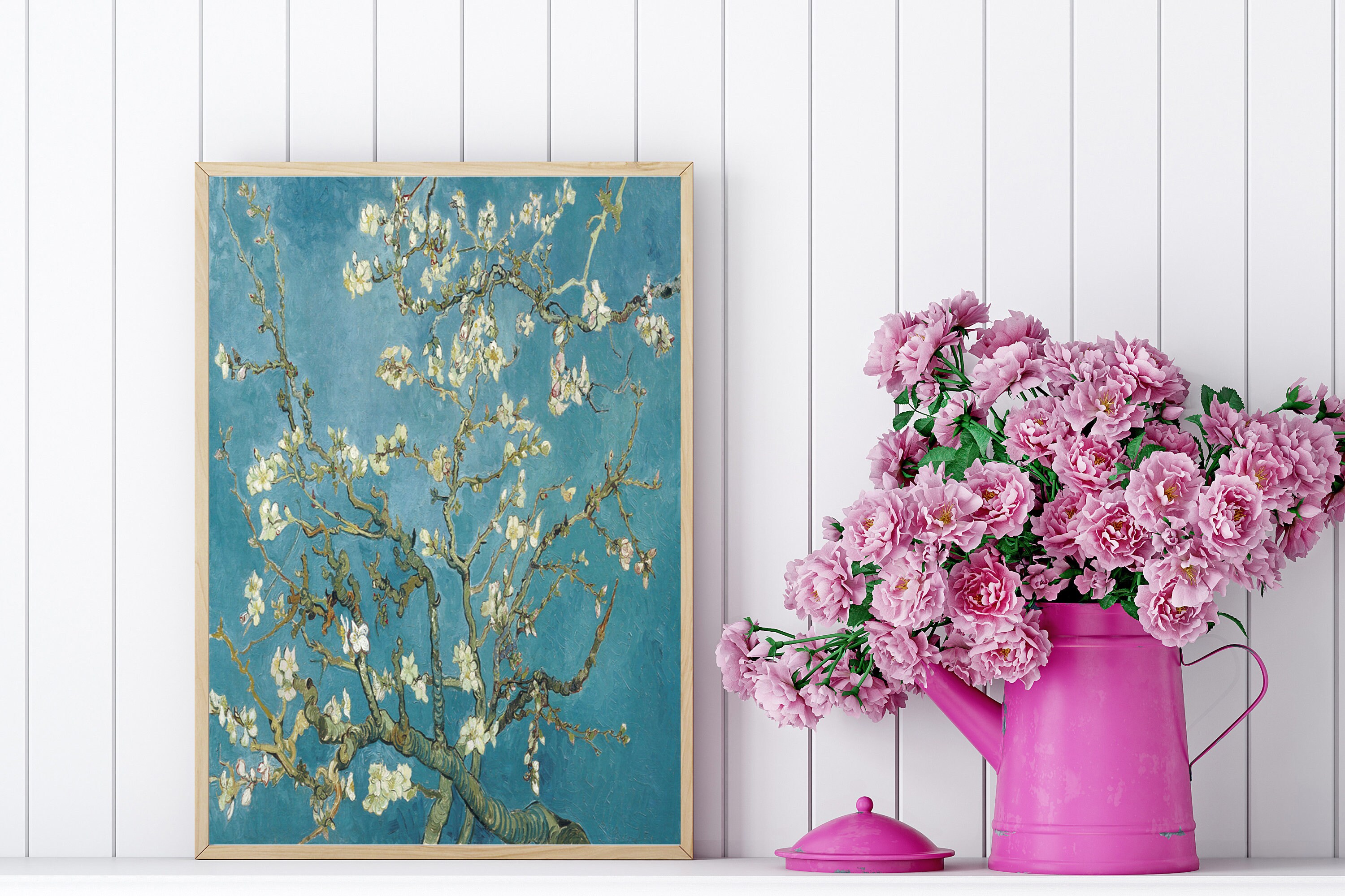 Vincent Van Gogh's Almond Blossom (1890), Van Gogh Printable, Vintage ...