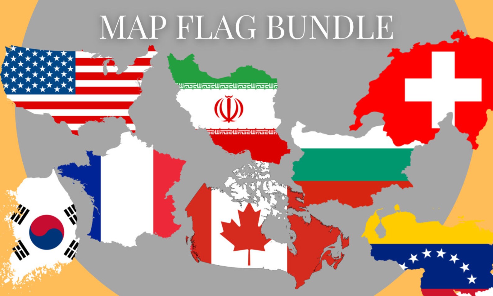 World Country Map Flags SVG - Countries Flag SVG, All National Map ...