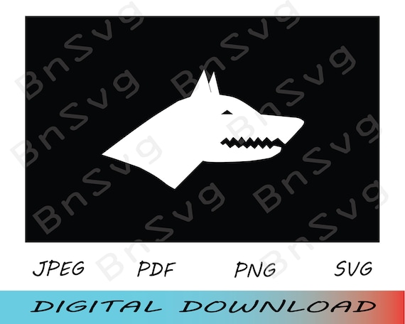 Black Gokturk Wolf Symbol Flag Vector PNG Göktürk Flag - Etsy