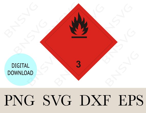 Flammable Liquid Symbol Vector