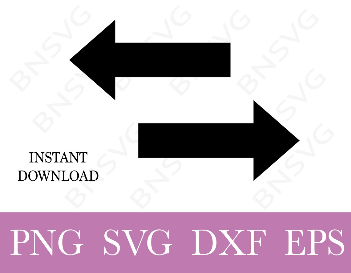 Swap Symbol Design SVG, Swap Symbol Left and Right Image PNG, EPS, Cut ...