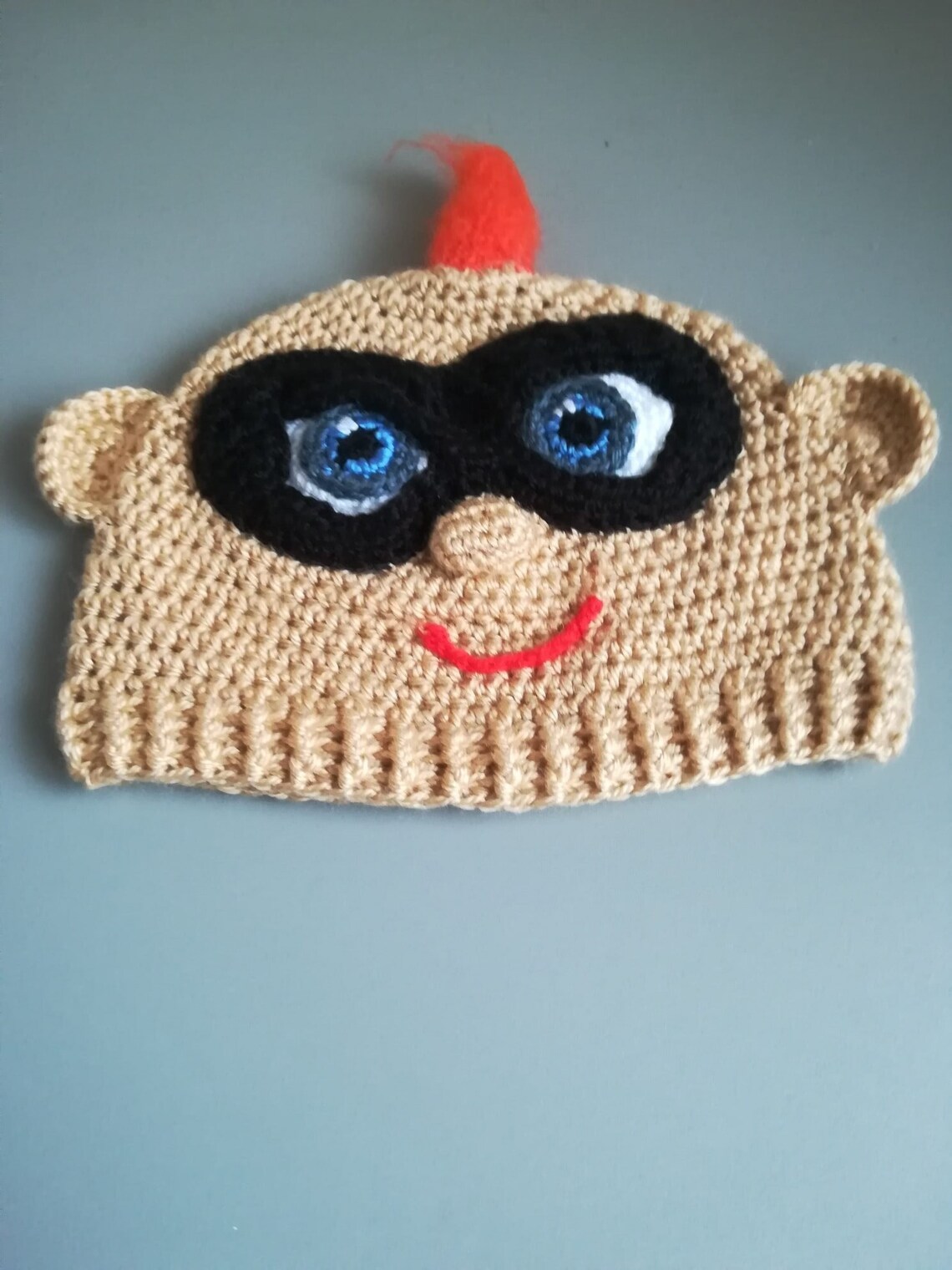 Superhero Hat Crochet Hat Funny Hat for Everyone - Etsy