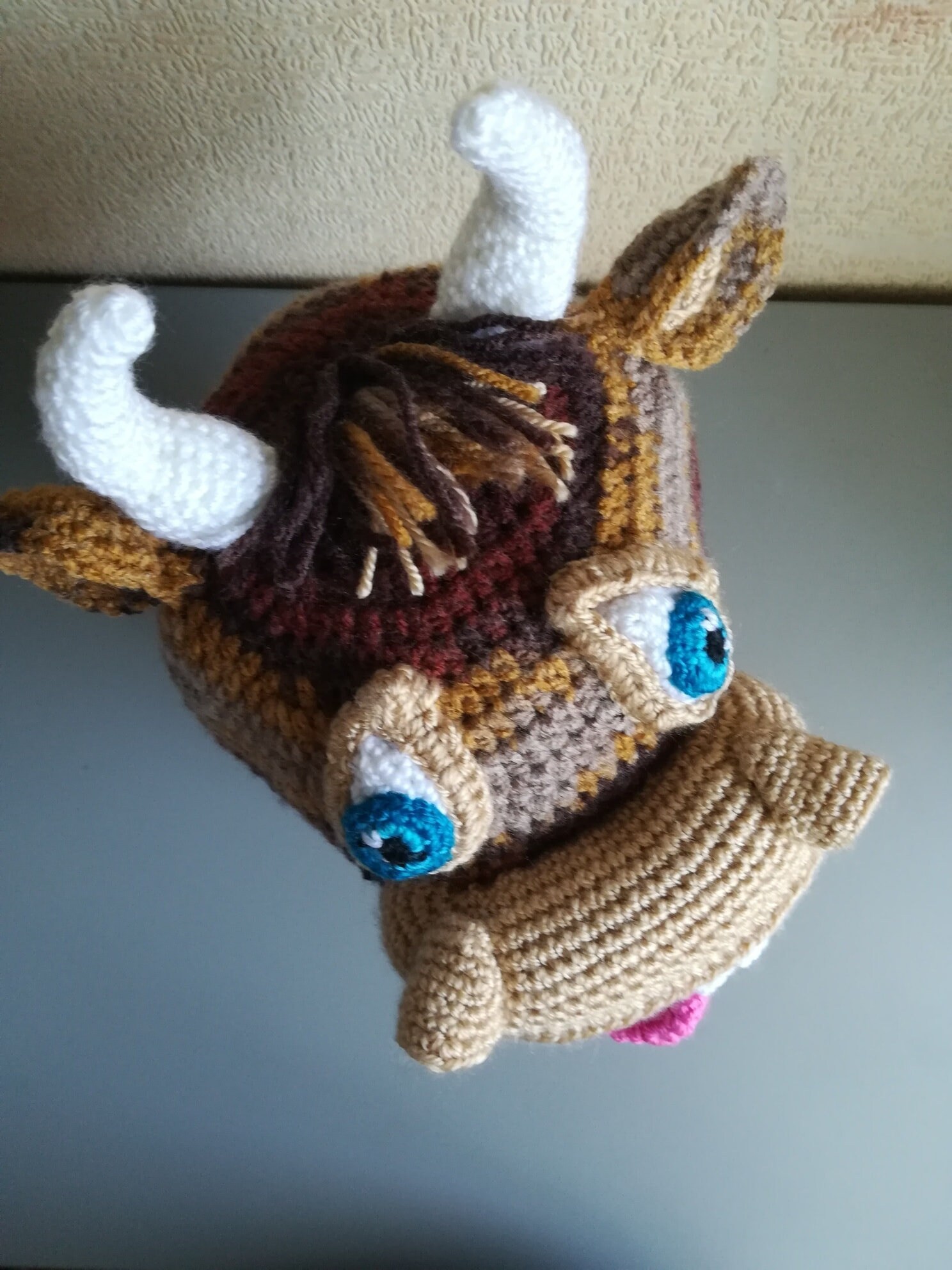 Bull Hat Crochet Hat Funny Cow Hat for Everyone - Etsy