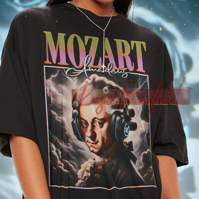 Wolfgang Amadeus Mozart T Shirt - Etsy
