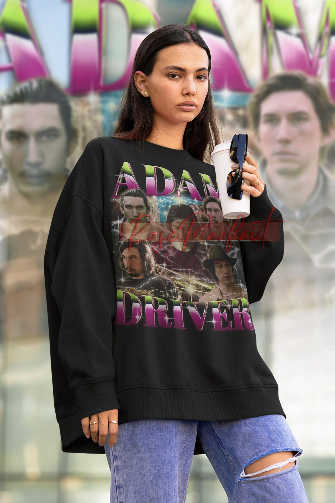 ADAM DRIVER Sweater - Adam Driver Bootleg Sweatshirt, Adam Driver Fans ...