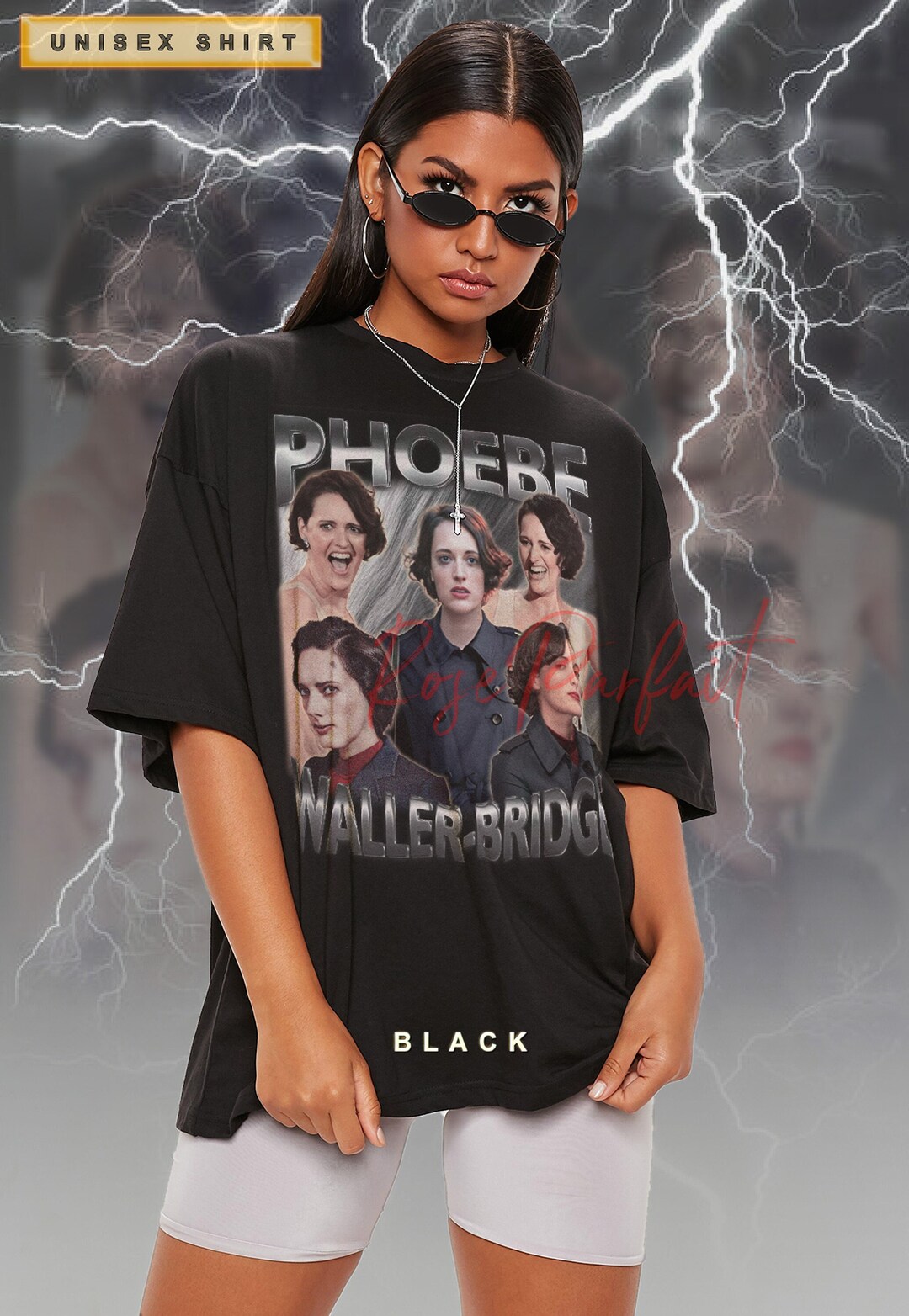 PHOEBE WALLER-BRIDGE Retro T-shirt - Phoebe Waller Homage Shirt, Phoebe ...