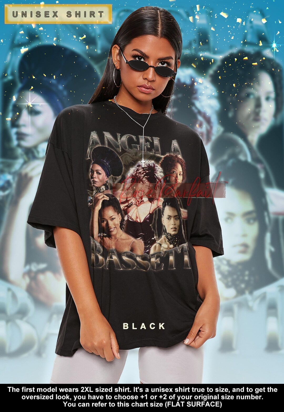 ANGELA BASSETT Shirt, Angela Bassett Vintage Shirt, Angela Bassett ...