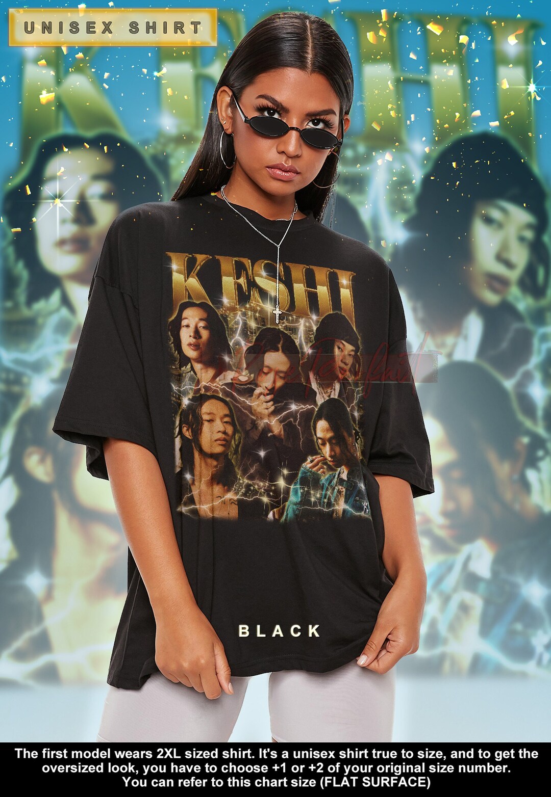 KESHI Retro T-shirt - Keshi Vintage Tee, Keshi Long Sleeve Shirt, Keshi ...