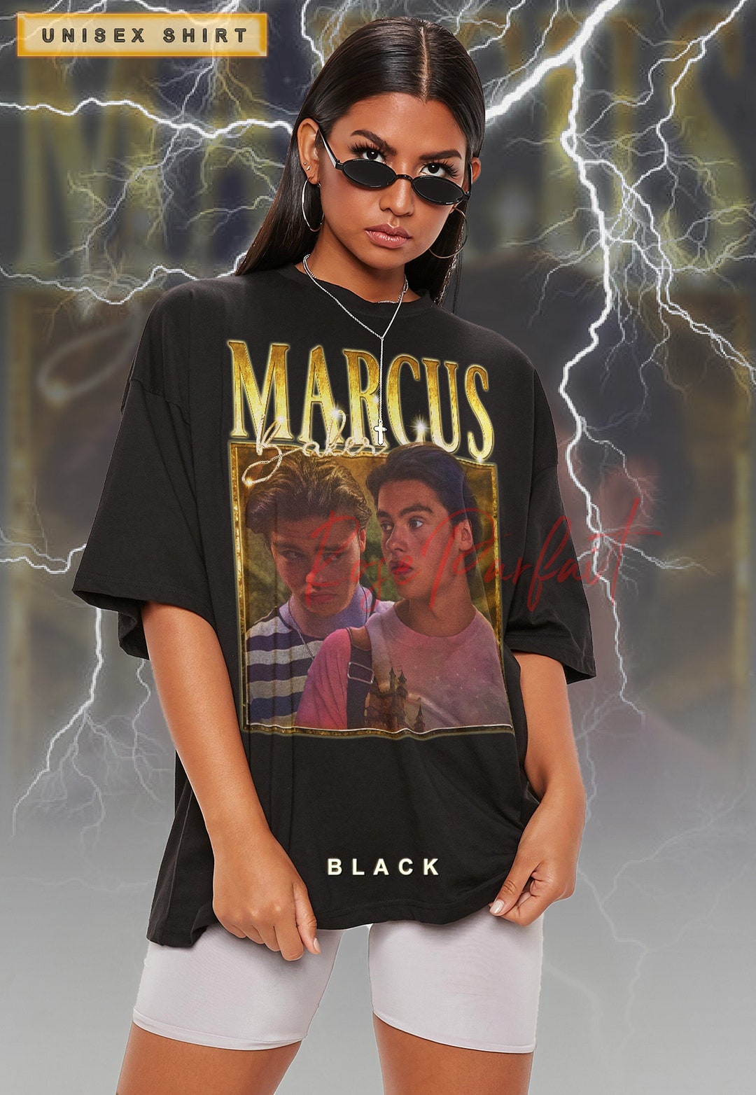 MARCUS BAKER Retro T-shirt Marcus Baker Tee, Marcus Baker Long Sleeve ...