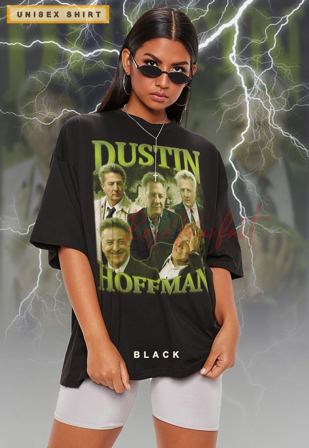 DUSTIN HOFFMAN Tribute Retro T-shirt - Dustin Hoffman Tee, Hoffman Long ...