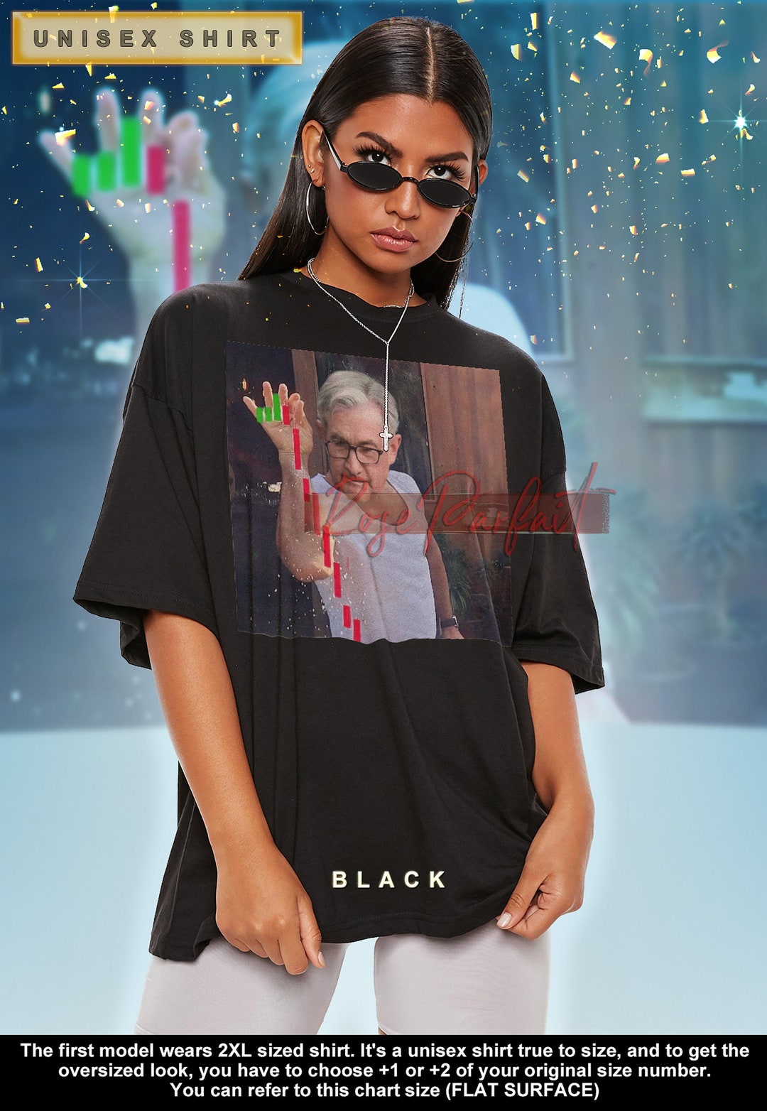 BRRR JEROME POWELL Shirt, Money Goes Brrr Meme Shirt, the Fed Shirt - Etsy