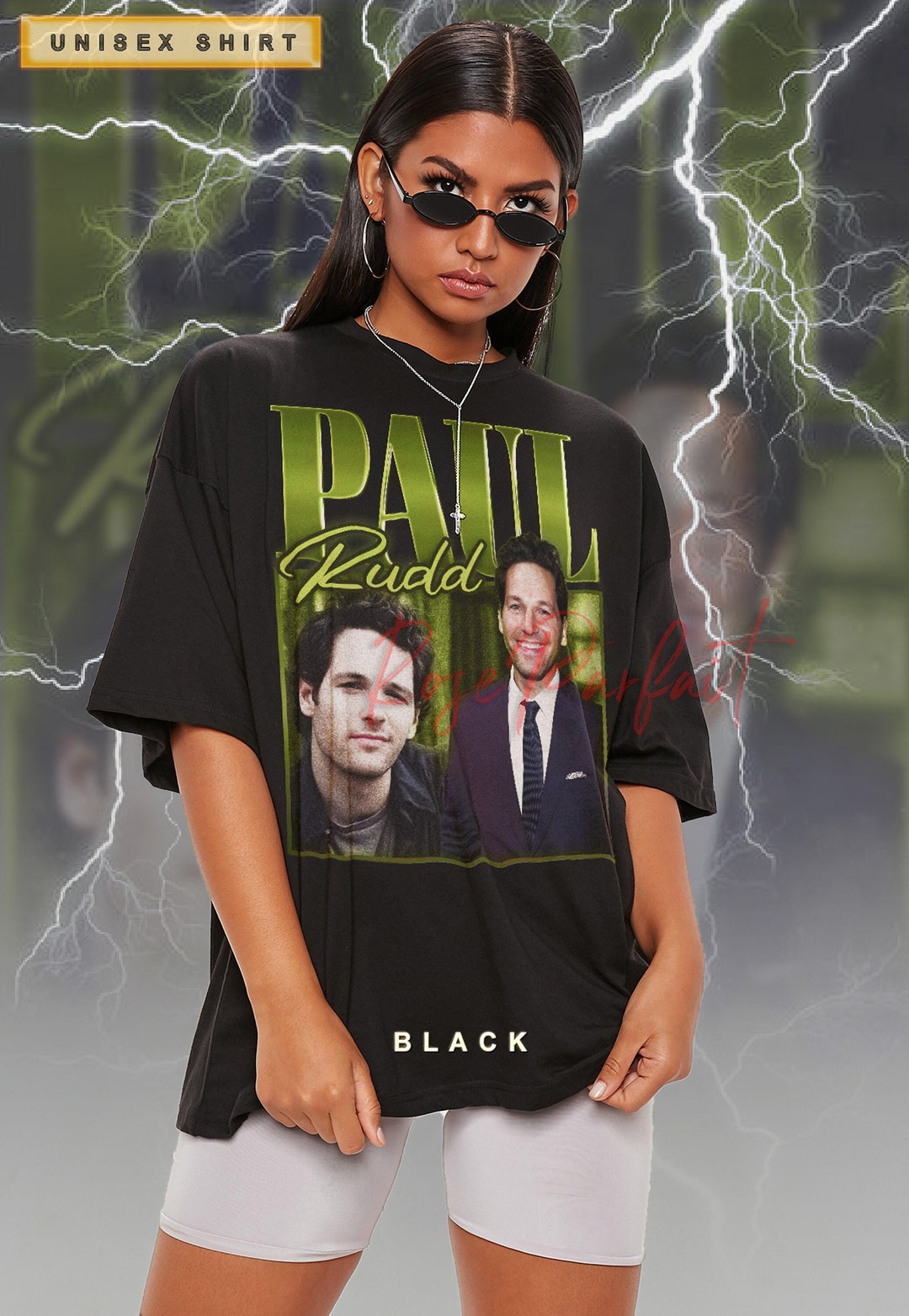 PAUL RUDD Retro 90's T-shirt - Paul Rudd Tee, Paul Rudd Longsleeve ...