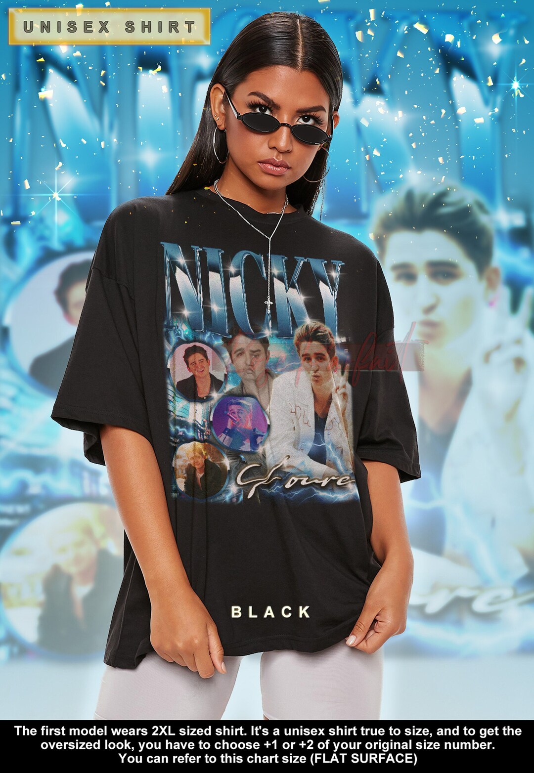 NICKY YOURE 90's T-shirt Nicky Youre Bootleg Tees, Nicky Youre Fans ...