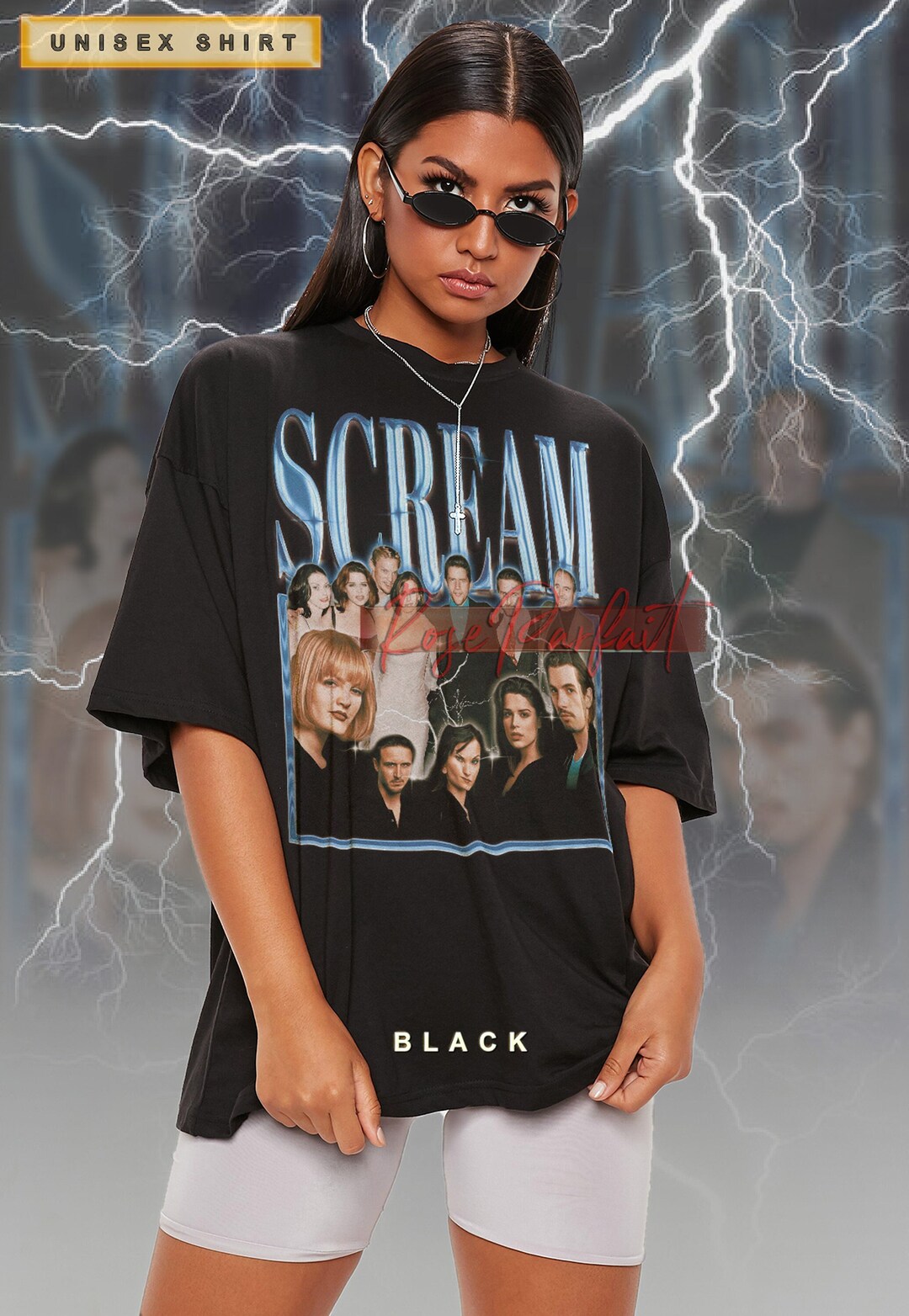 SCREAM Shirt, Let's Watch Scary Movie Shirt, Stab Scream Vintage Tshirt ...