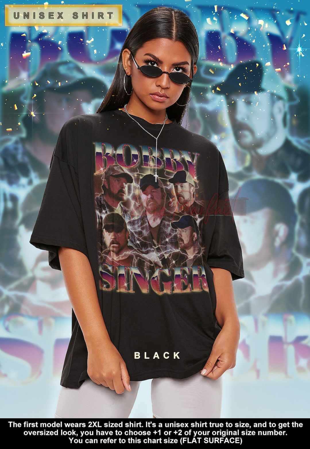 BOBBY SINGER Vintage Shirt, Bobby Singer Homage Tshirt, Bobby Singer ...