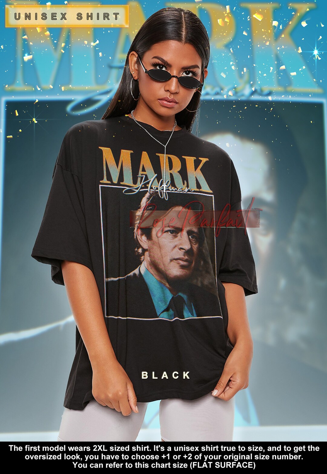 MARK HOFFMAN 90's Shirt - Mark Hoffman Retro Shirt, Hoffman Fans Tees ...
