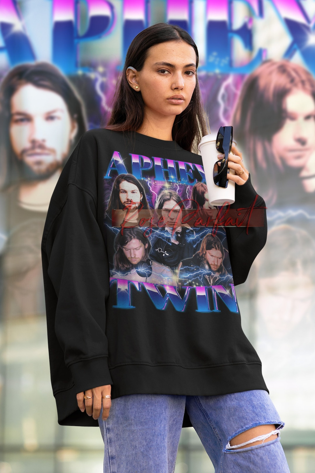 APHEX TWIN Sweater Aphex Twin Bootleg Sweatshirt, Aphex Twin Fans ... APHEX TWIN Sweater Aphex Twin Bootleg Sweatshirt, Aphex Twin Fans ...