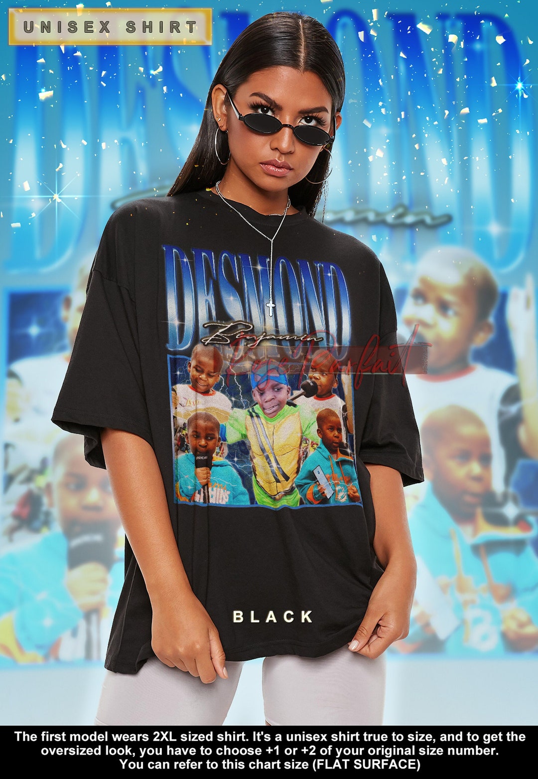 DESMOND BENJAMIN T-shirt - Desmond Memes, Desmond Benjamin Vintage ...