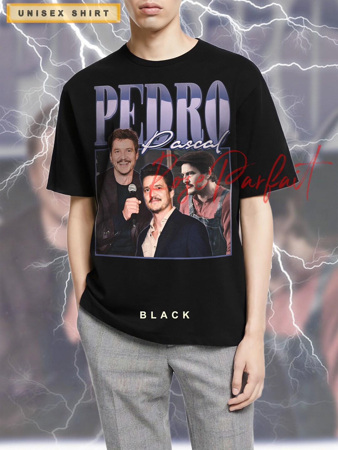 Pedro Pascal Tribute Celebrity Shirt, Narco Pedro Pascal Fans Gift ...