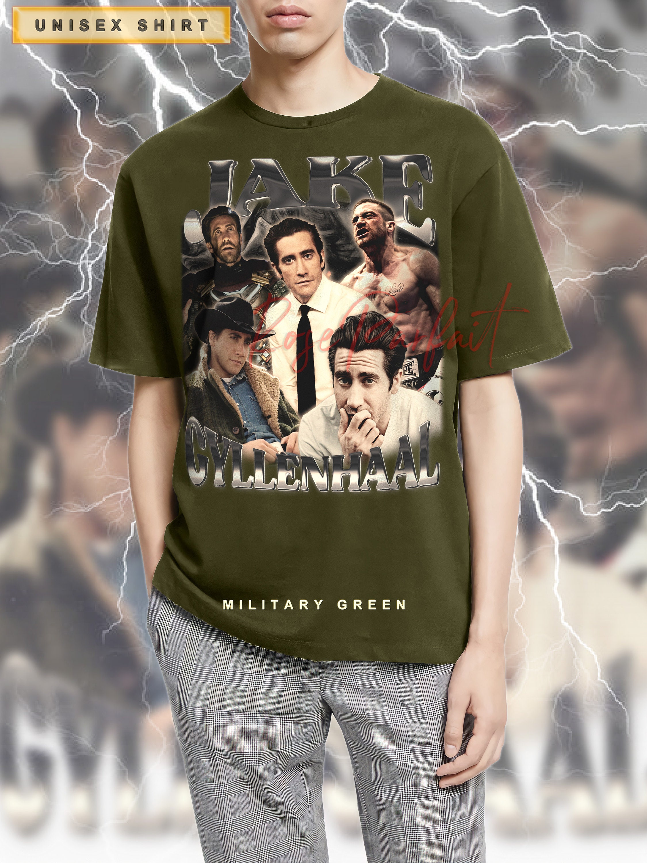 Jake Gyllenhaal Actor Tribute T Shirt Jake Gyllenhaal Etsy