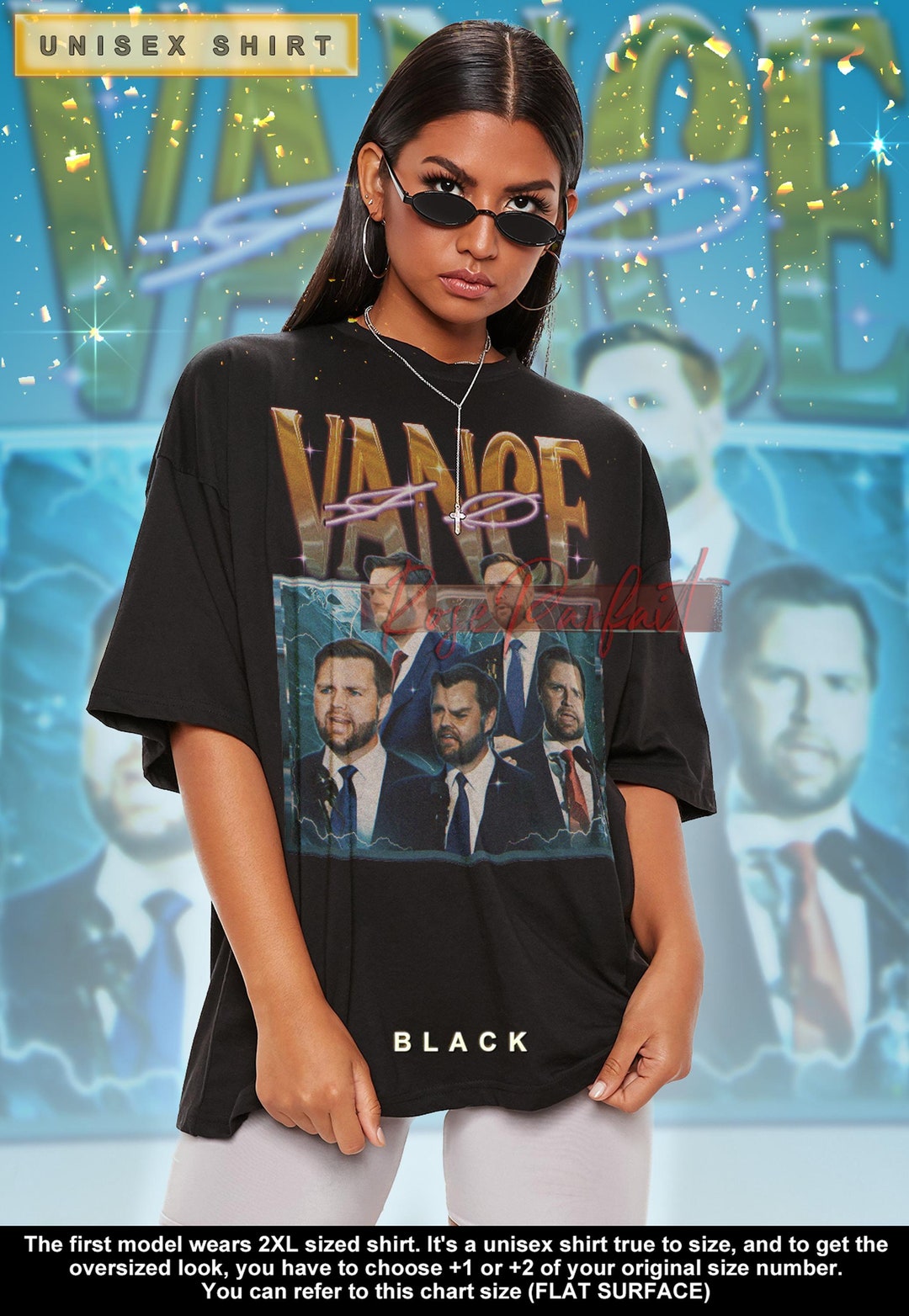 J .D. VANCE Shirt, J. D. Vance Vintage Shirt, J. D. Vance Retro 90s ...