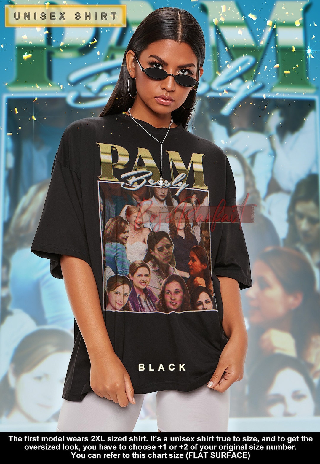 PAM BEESLY T-shirt - Pam Beesly Fans Shirt, Pam Beesly Vintage Tees ...