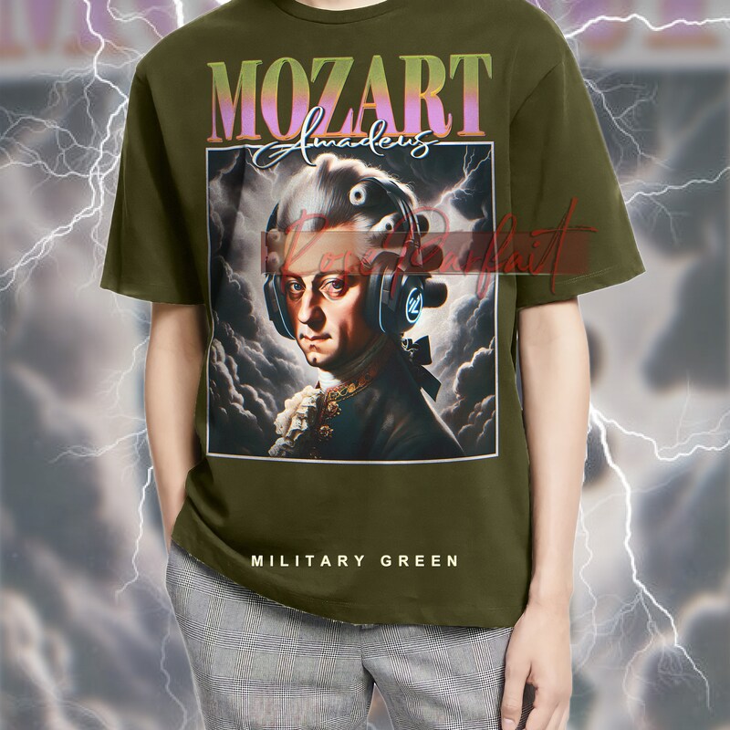 Wolfgang Amadeus Mozart T Shirt - Etsy