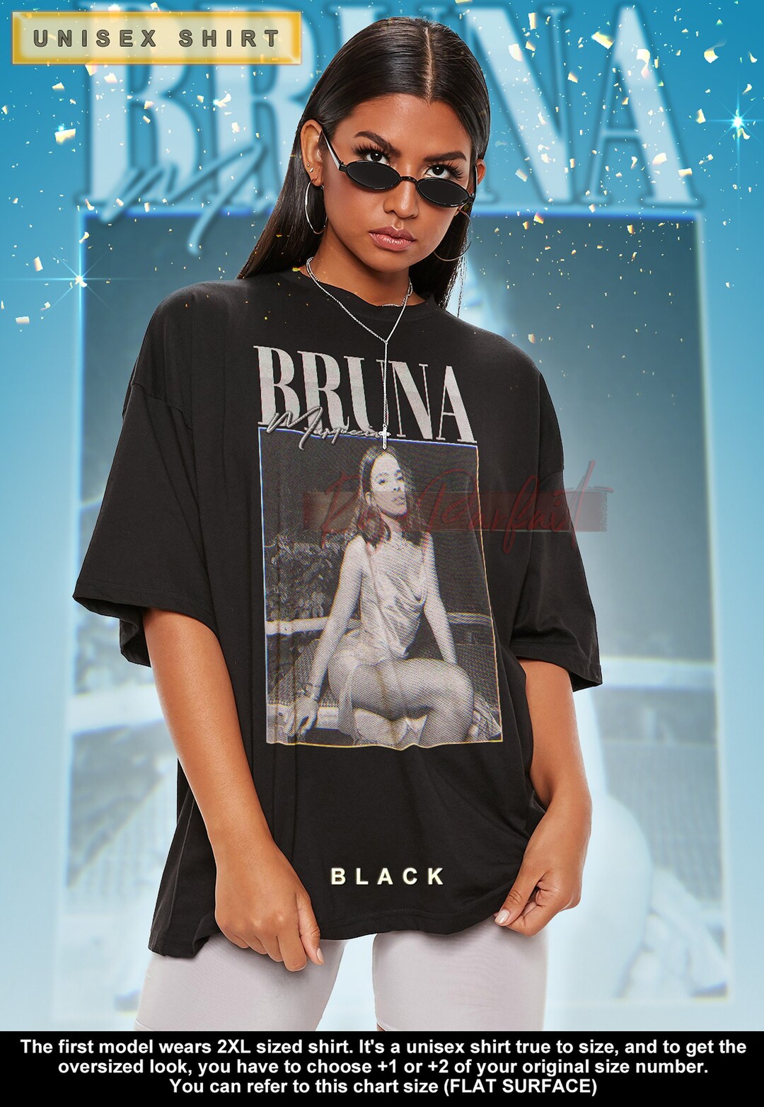 BRUNA MARQUEZINE T-shirt Bruna Marquezine Fans Shirt, Bruna Marquezine ...