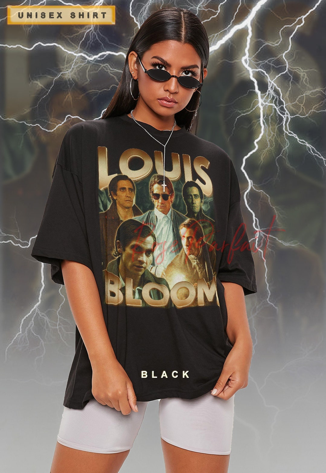 LOUIS BLOOM Retro T-shirt - Jake Gyllenhaal Fan Club, Louis Bloom ...