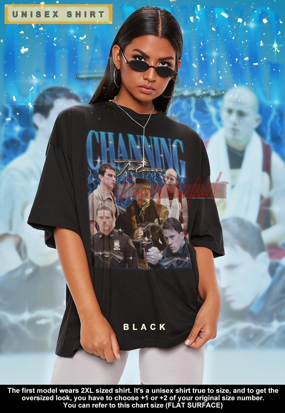 CHANNING TATUM T-shirt - Channing Tatum Fans Gift, Channing Tatum ...