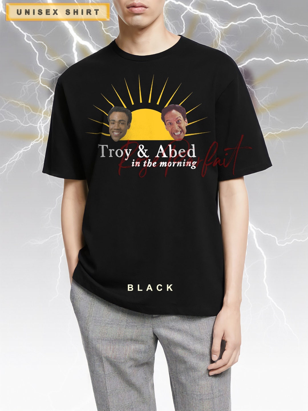 Community Troy and Abed in the Morning T-shirt - Funny the Communityy ...
