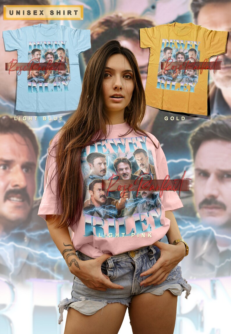 DEWEY RILEY Retro T-shirt Dewey Riley Homage Tees Dewey - Etsy