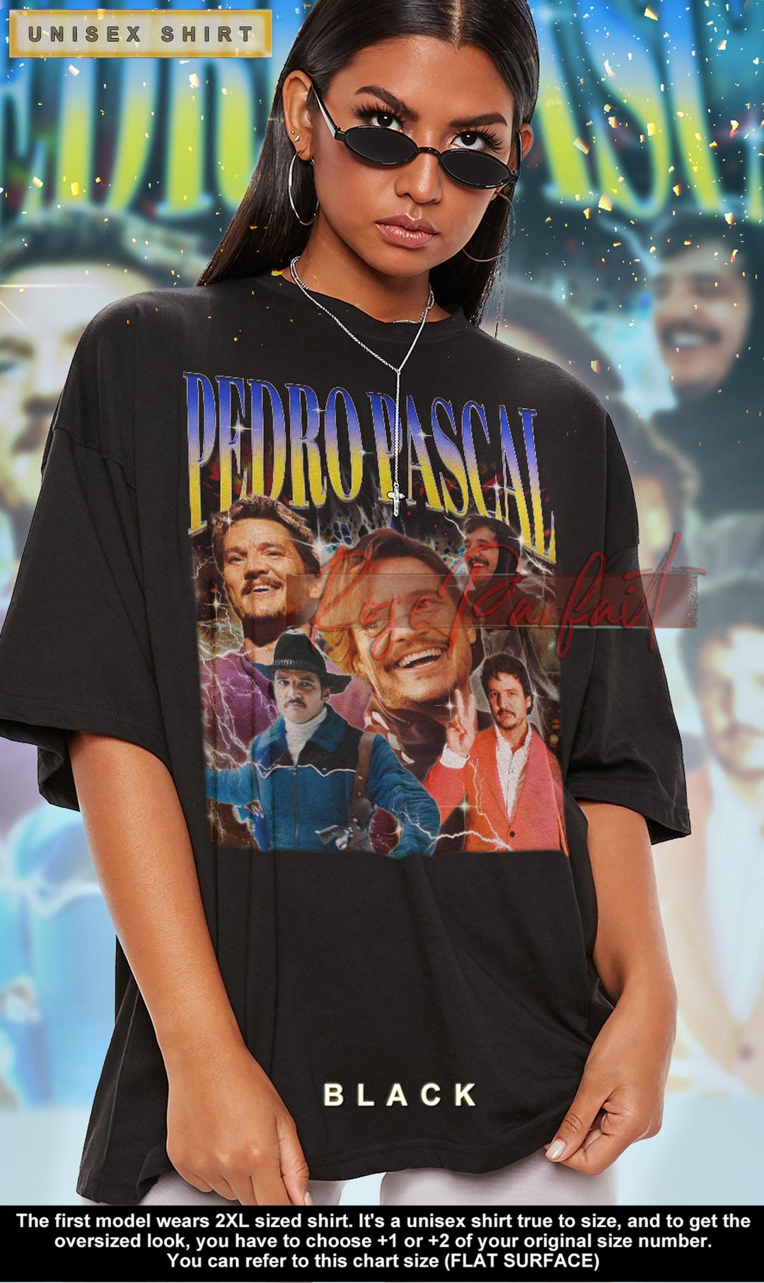 Vintage Pedro Pascal Shirt, Pedro Pascal Fan T-shirt, Actor PEDRO ...