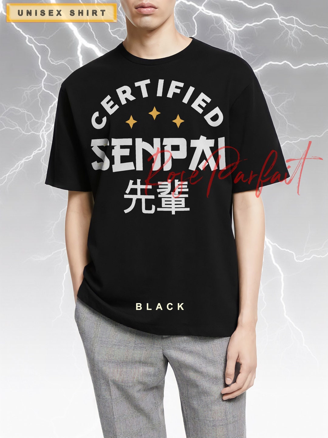 Certified Senpai Tshirt Japan Culture Lovers Gift, Senpai Shirt, Cute ...