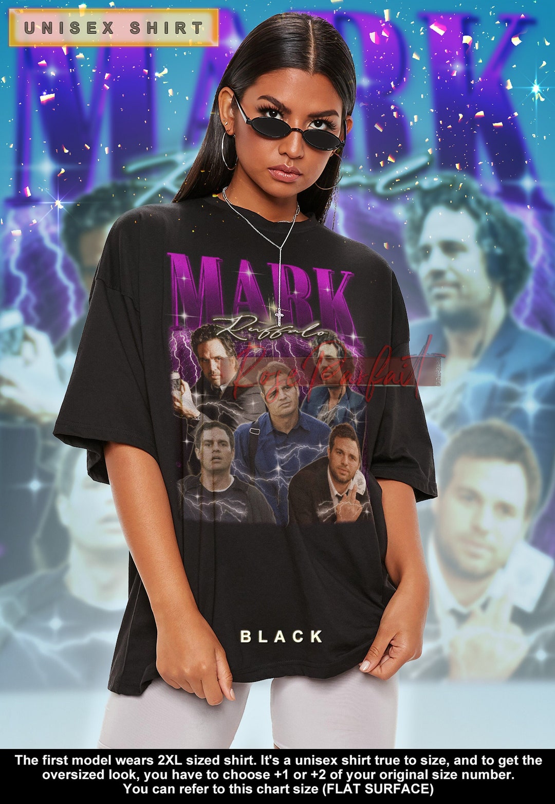 MARK RUFFALO 90's Shirt - Mark Ruffalo Retro Shirt, Mark Ruffalo Fans ...
