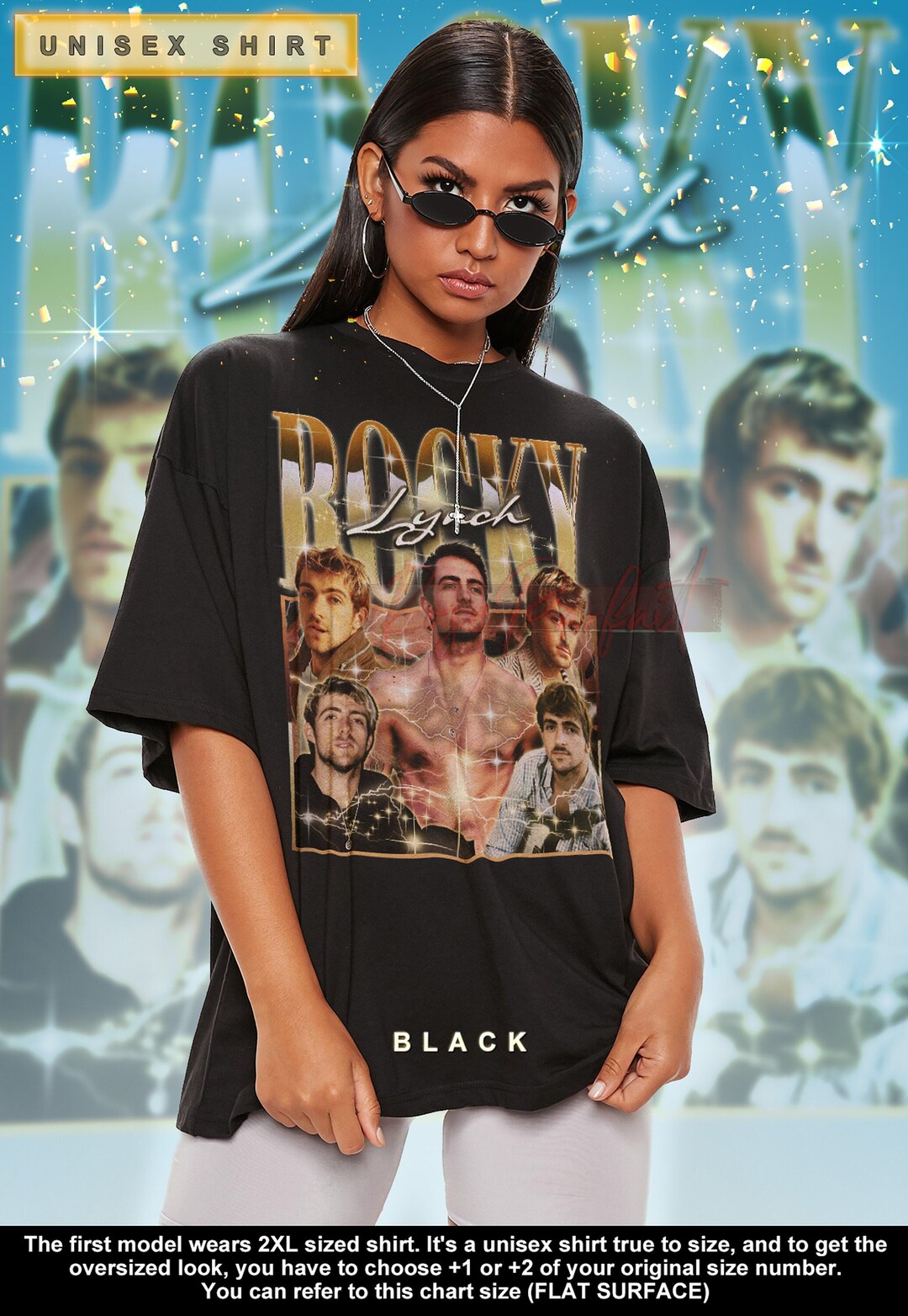ROCKY LYNCH 90's T-shirt - Rocky Lynch Bootleg Tees, Rocky Lynch Fans ...