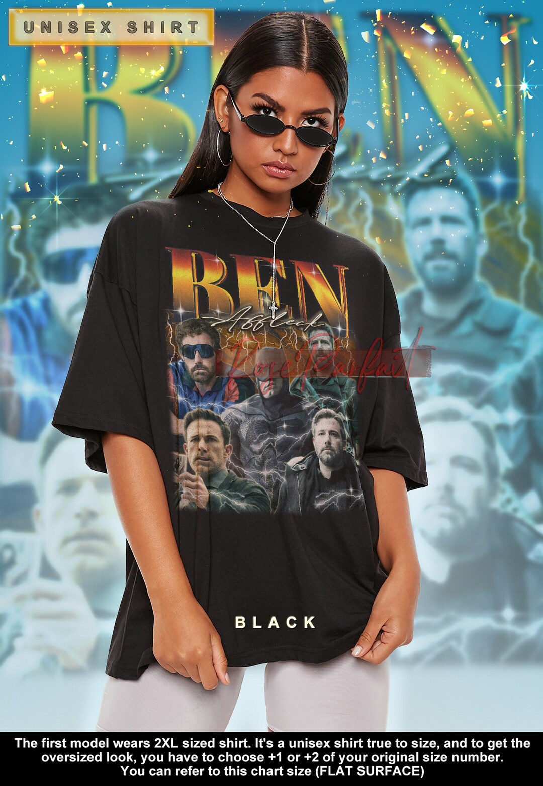 BEN AFFLECK T-shirt - Ben Affleck Fans Gift, Ben Affleck Vintage Shirt ...