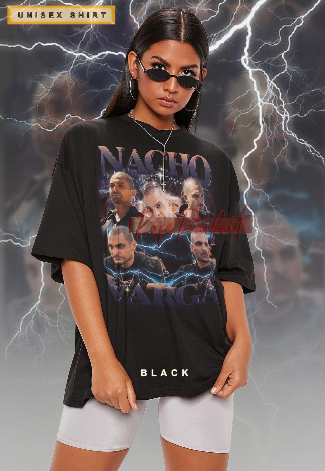 NACHO VARGA Retro T-shirt - Nacho Varga Vintage Tee, Michael Mando ...