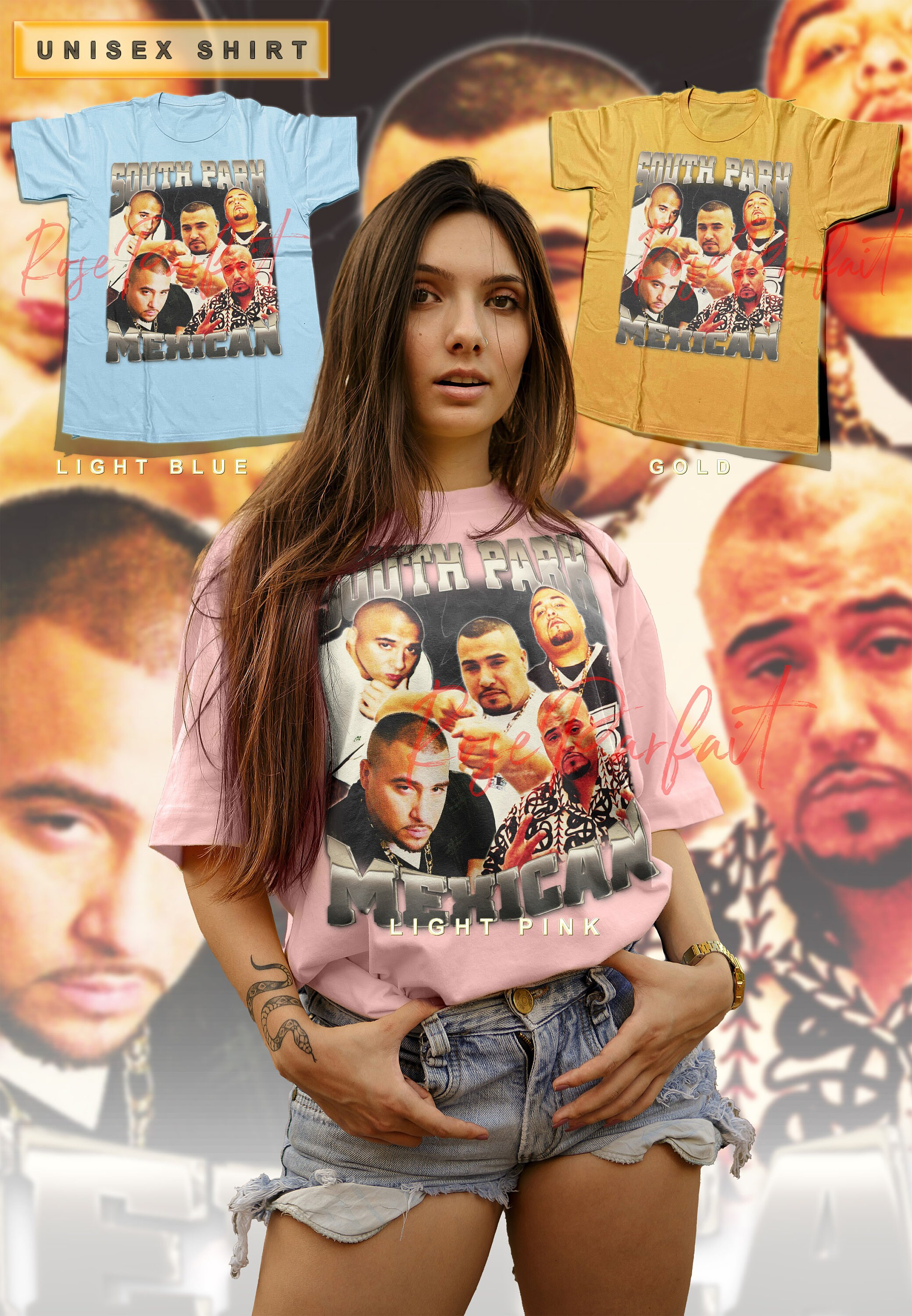 South Park Mexican Retro 90's T-shirt SPM Rapper - Etsy