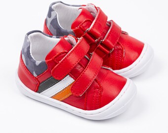 Red Toddler Shoes - Etsy