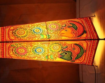 Kalamkari Lamp - Etsy