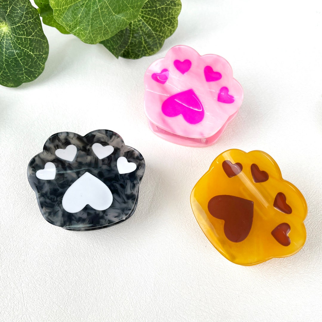 Kawaii Animal Hair Clip,custom Unique Logo/text on Box,acetate Hair ...