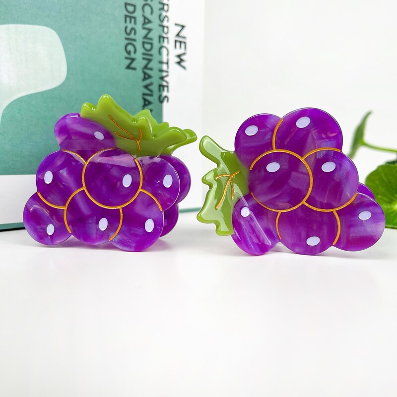 Fruit Hair Clips - Etsy