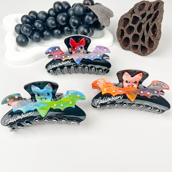 Bat Hair Accessories Etsy