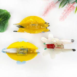 Cartoon Banana Pineapple Strawberry Rabbit Hair Claw Clips,cute Fruit ...